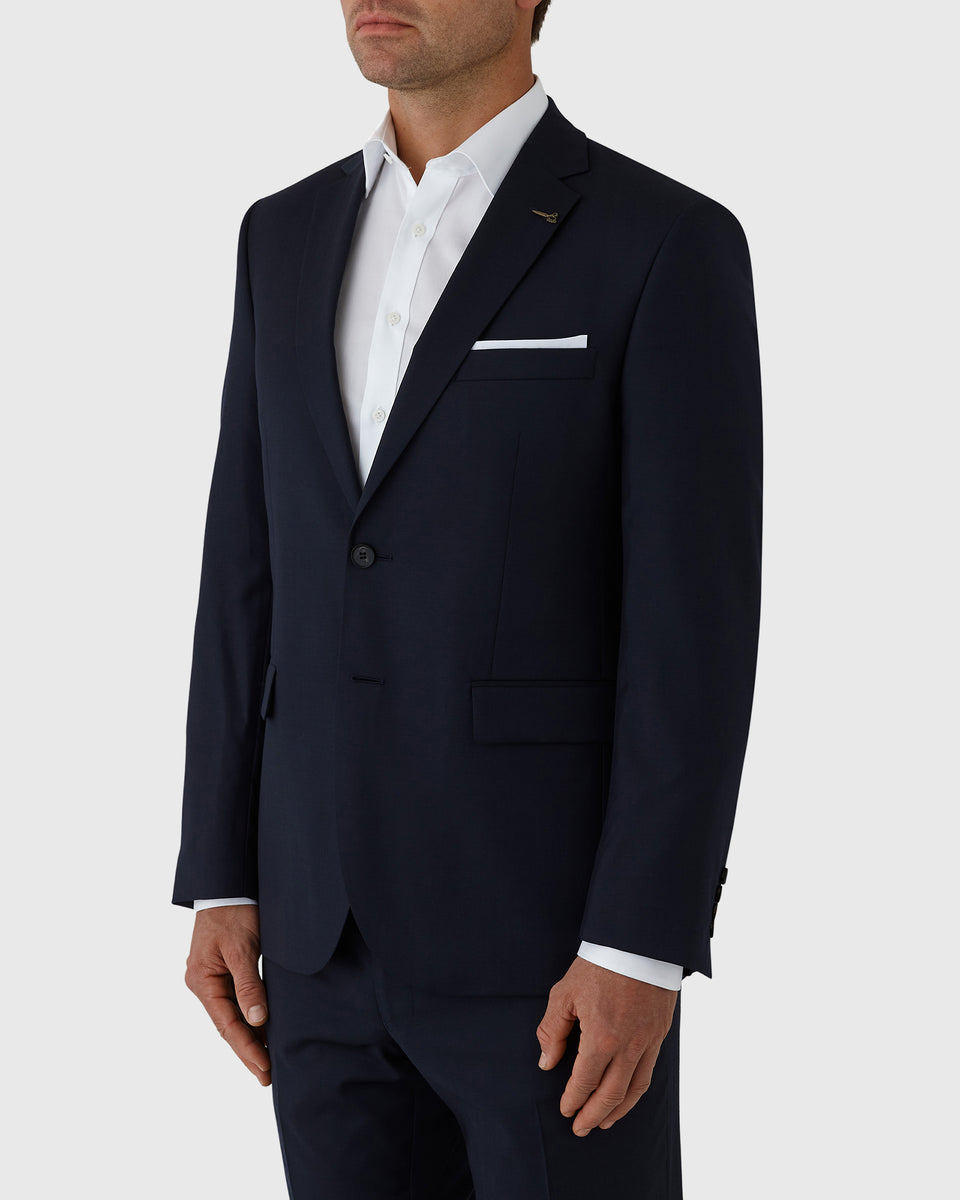 JOE BLACK FJV032 NAVY ANCHOR SUIT JACKET