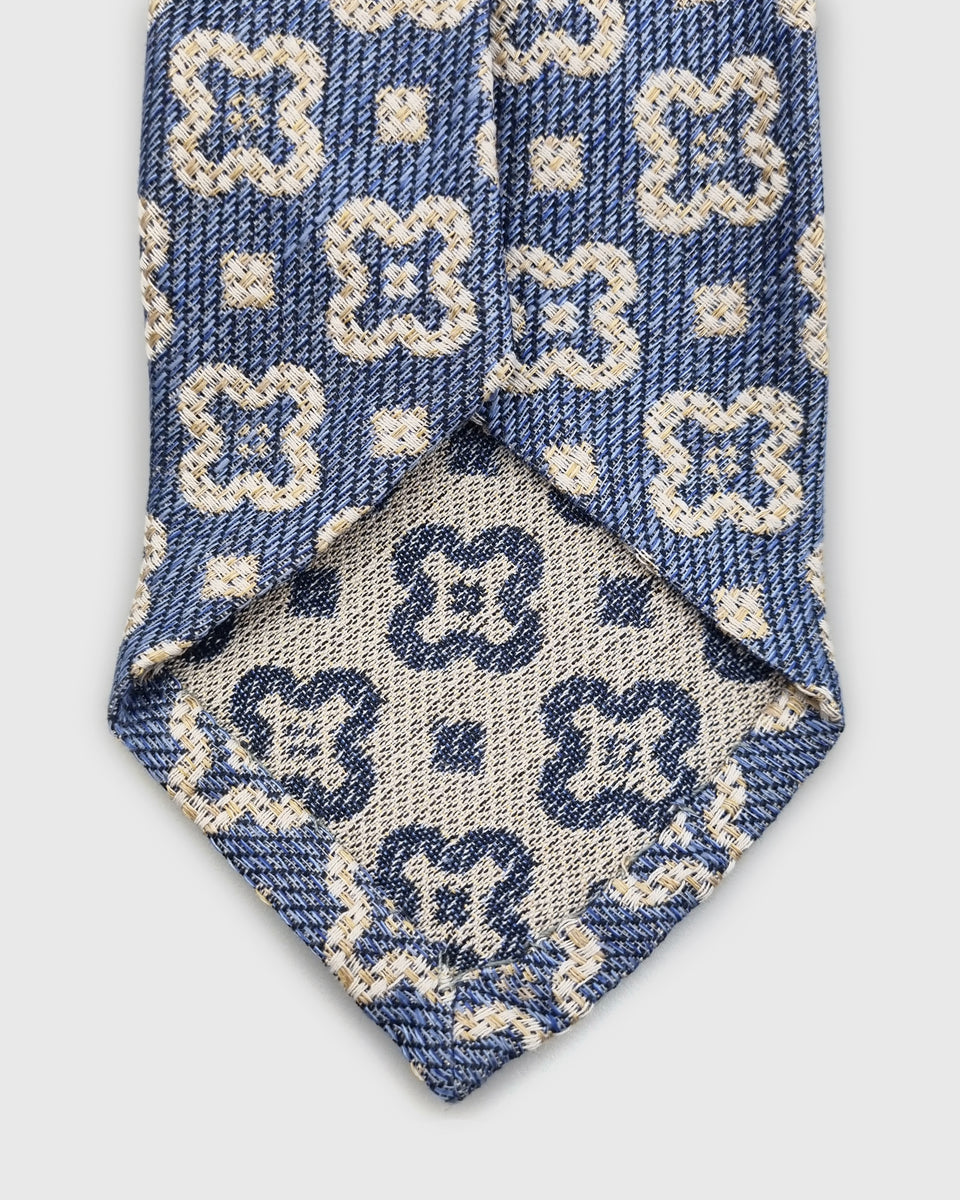 FRANCKINO SARTORIA SS22FS-17 UNTIPPED 3F L-BLUE TIE